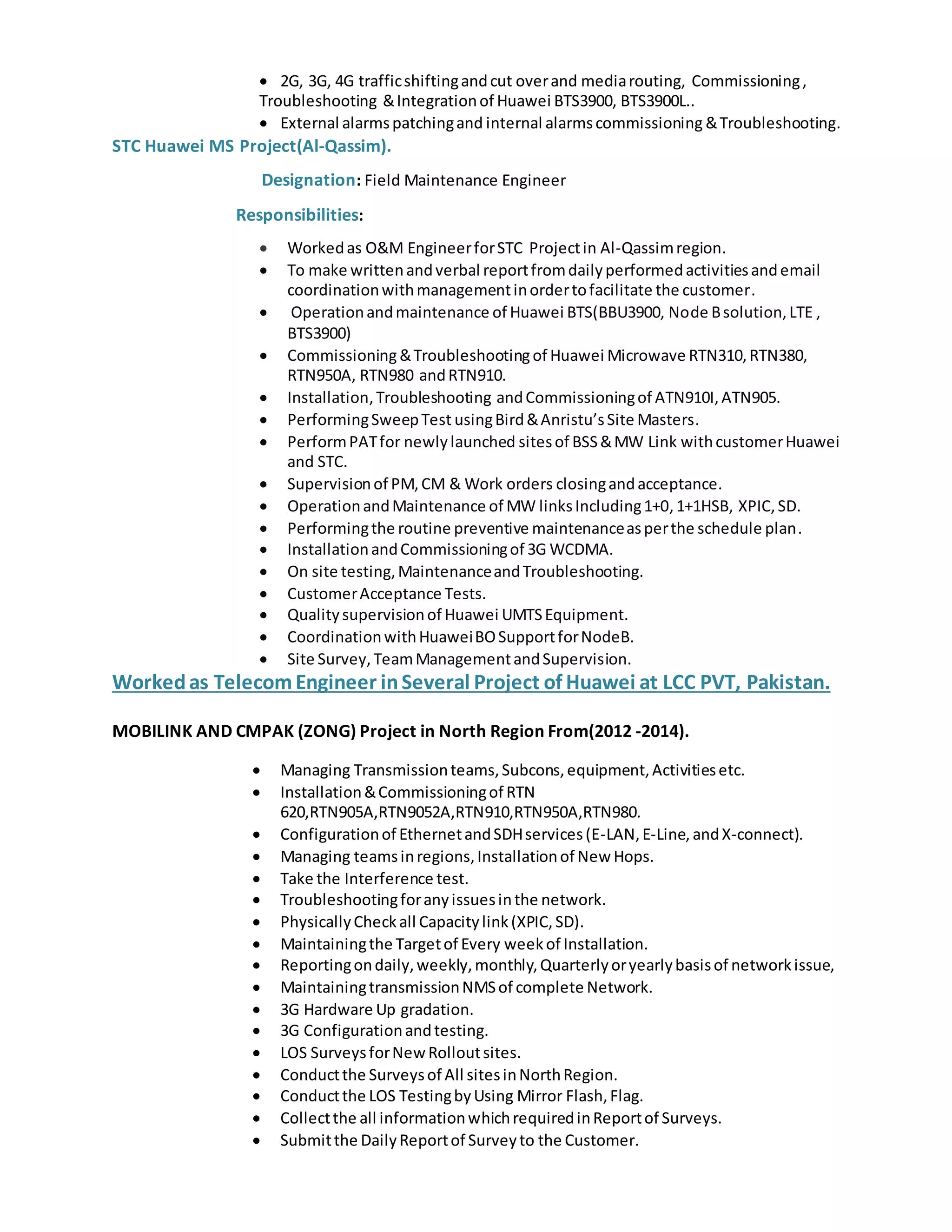 Telecom Engineer | PDF