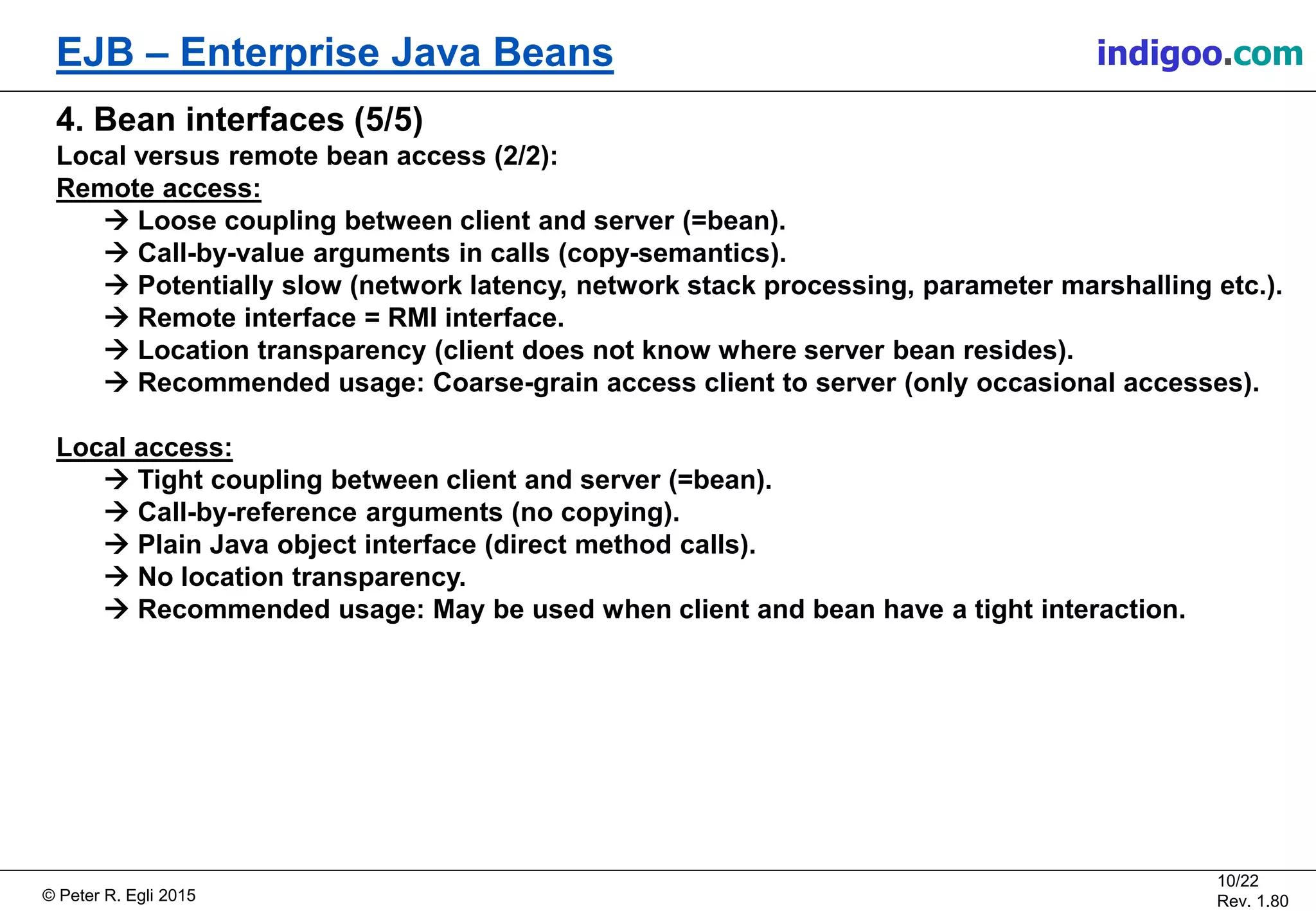 Enterprise Java Beans - EJB | PPT