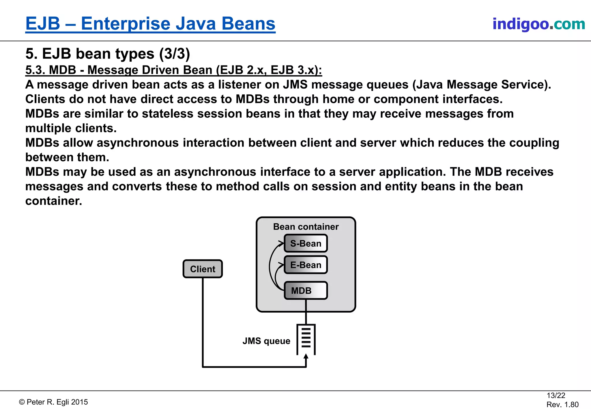 Enterprise Java Beans - EJB | PDF