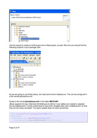Ejb3 Struts Tutorial En | PDF