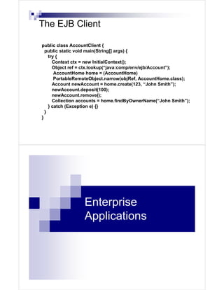 Ejb examples | PDF | Databases | Computer Software and Applications