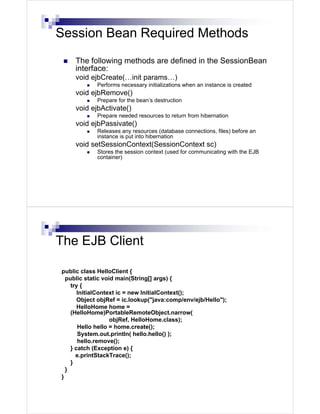 Ejb examples | PDF | Databases | Computer Software and Applications