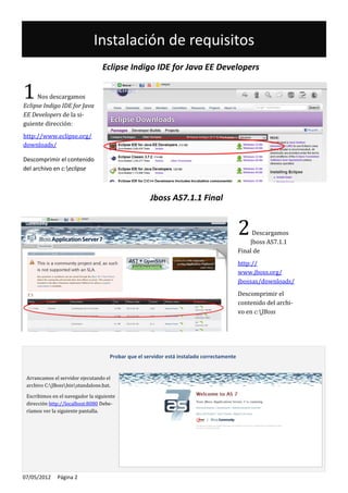 EJB con Eclipse y JBoss | PDF
