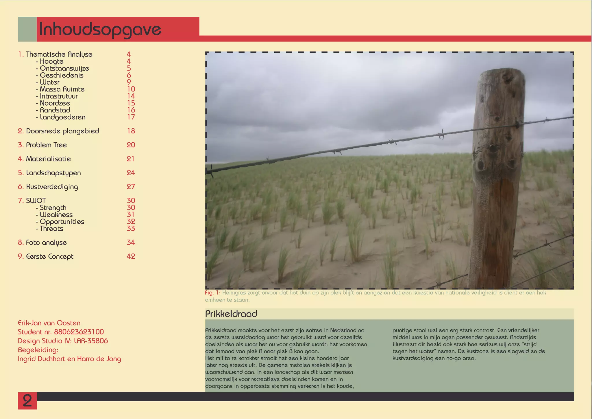 Landscape Analysis: Holland's Coastline | PDF | Landscaping | Home & Garden