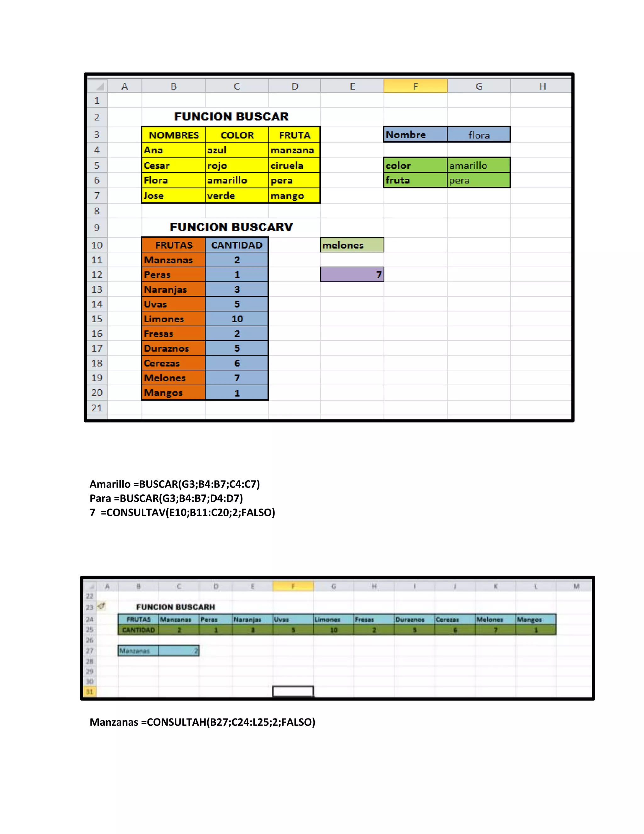 Ejercicios de excel 2 | DOCX