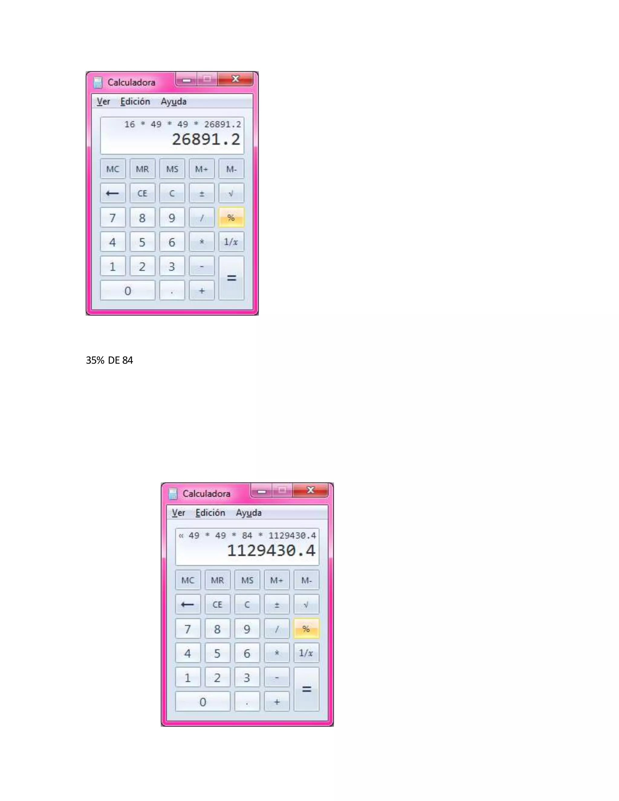 calculadora de windo | PDF