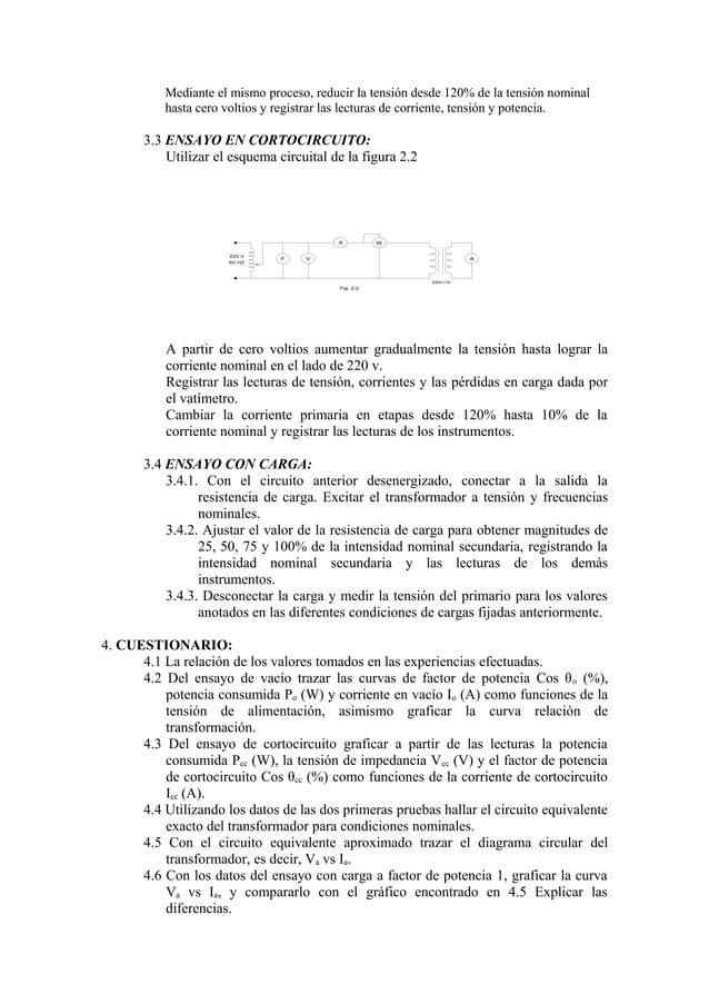 Ejemplo 1 Laboratorio De Maquinas Electricas Pdf