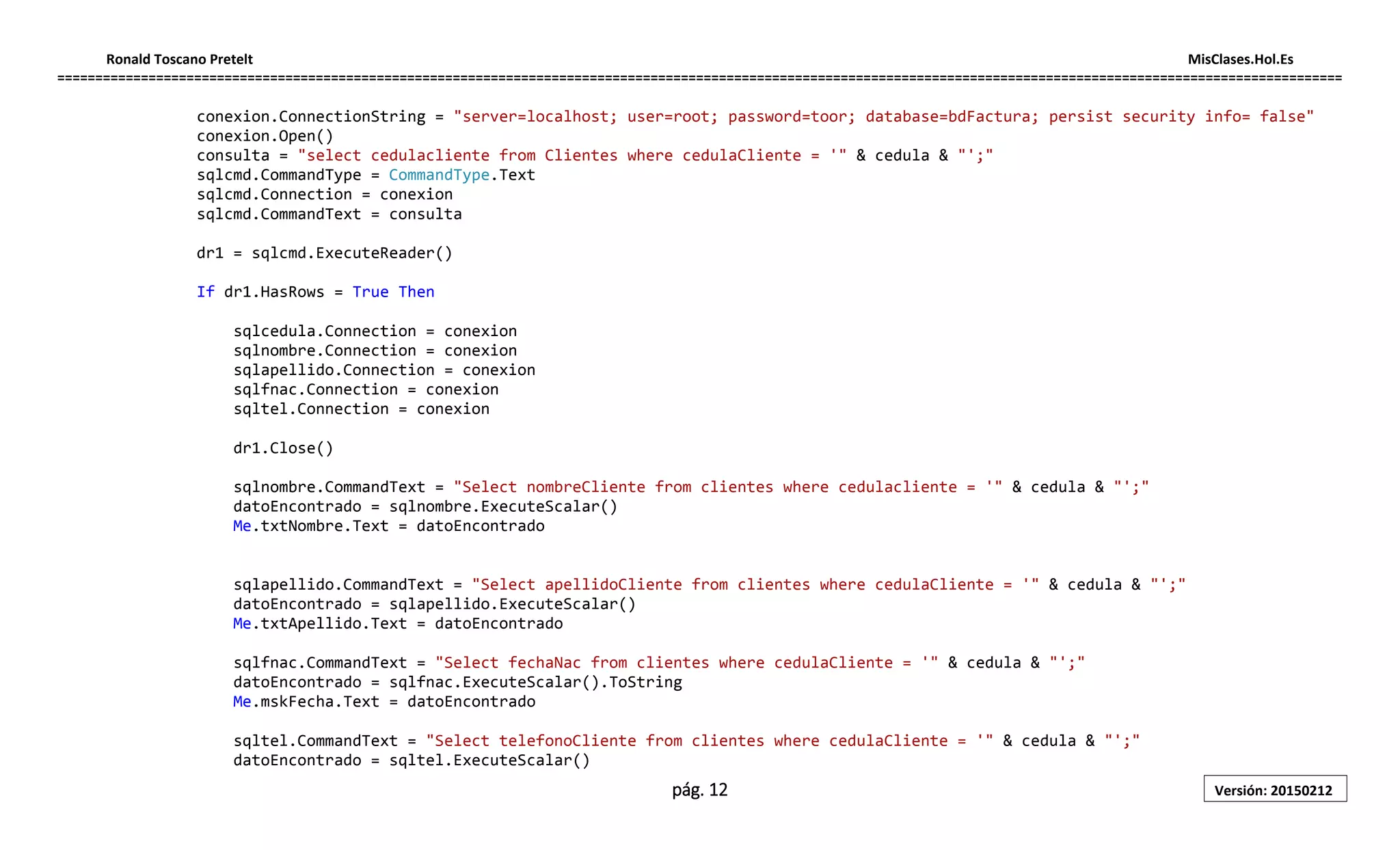 Ejemplo con control de permisos o niveles de usuario | PDF
