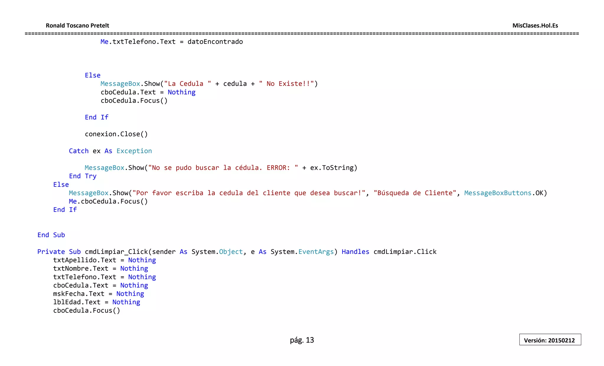 Ejemplo con control de permisos o niveles de usuario | PDF