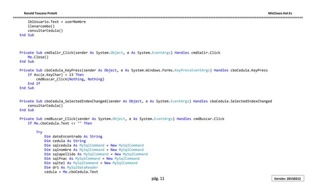 Ejemplo con control de permisos o niveles de usuario | PDF