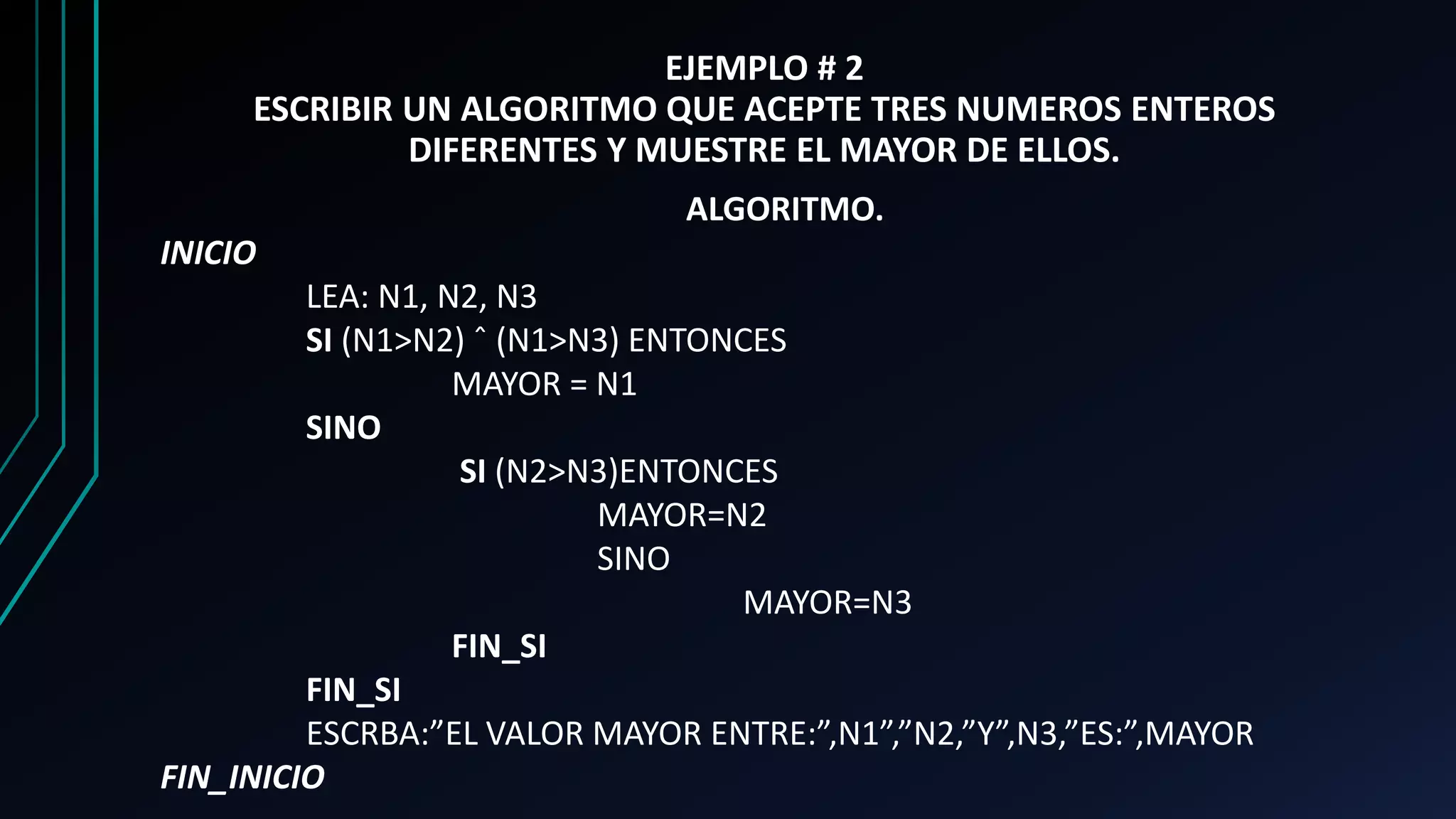 Ejemplos De Tipos De Algoritmos 5 Ejemplos