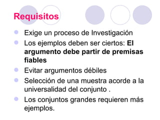 Ejemplo de argumentos | PPT