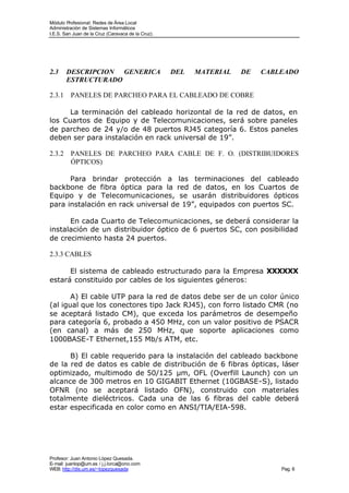 Ejemplo de licitación | PDF
