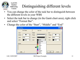 MICROSOFT PROJECT GUIA DE ESTUDIO PARA APRENDER | PPT
