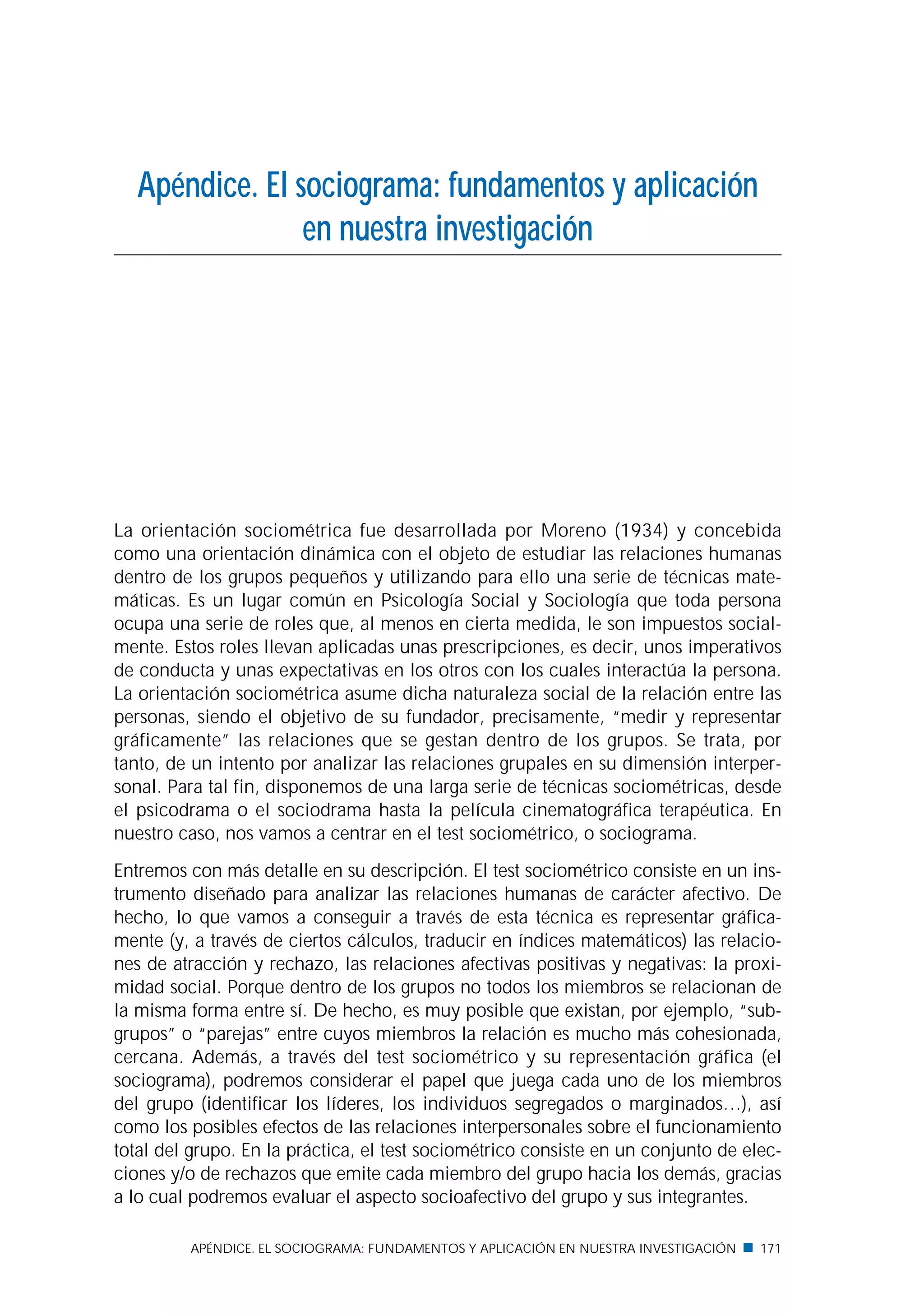 Ejemplo de sociograma | PDF