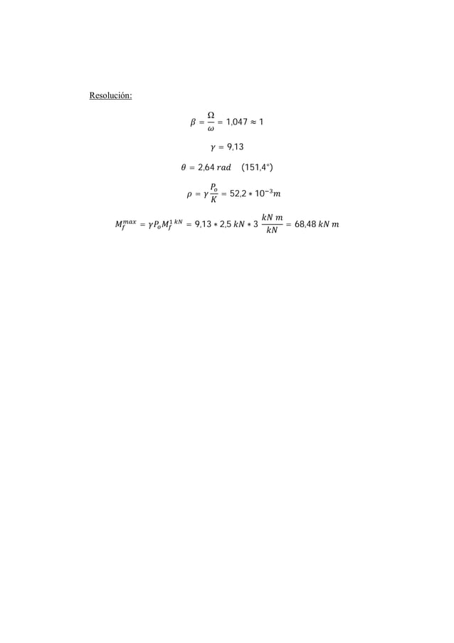 Ejemplo dinamica estructural | PDF