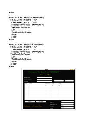 ejemplos gambas | PDF