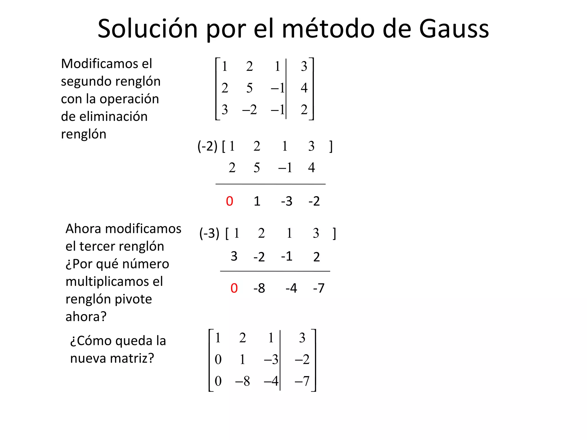 Método de Gauss | PPT