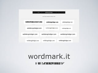 Ejemplos de sitios con HTML5 + CSS3 + jQuery | PPT