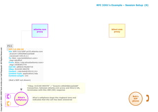 Ejemplos SIP RFC 3261 | PDF