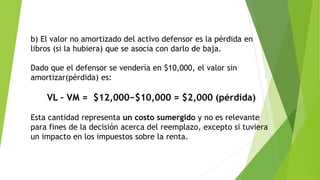 Ejemplos de ejercicios de reemplazo | PPTX