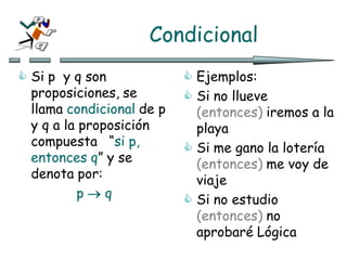 Ejemplos de logica proposicional | PDF