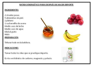 Ejemplos de recetas | PPT