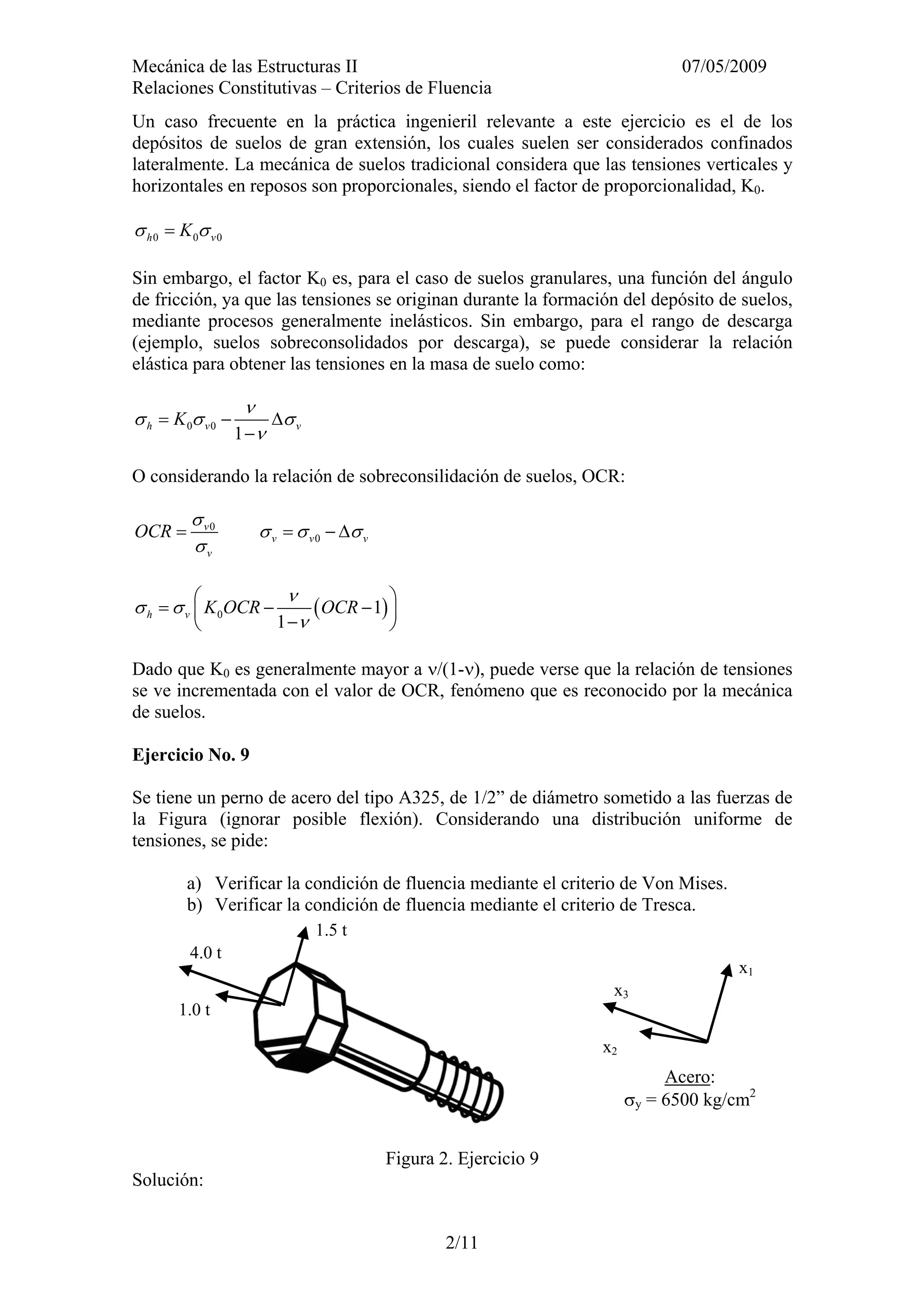 Ejemplos tresca y von | PDF