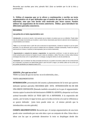 Ejercicio bloque-ii-texto-argumentativo | PDF