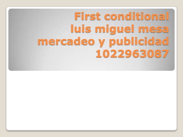 Ejercicio de ingles luis miguel | PPT