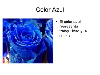 Significado de los colores | PPT
