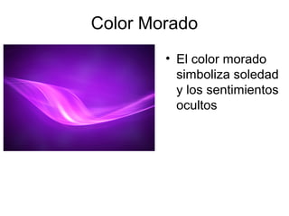 Significado de los colores | PPT