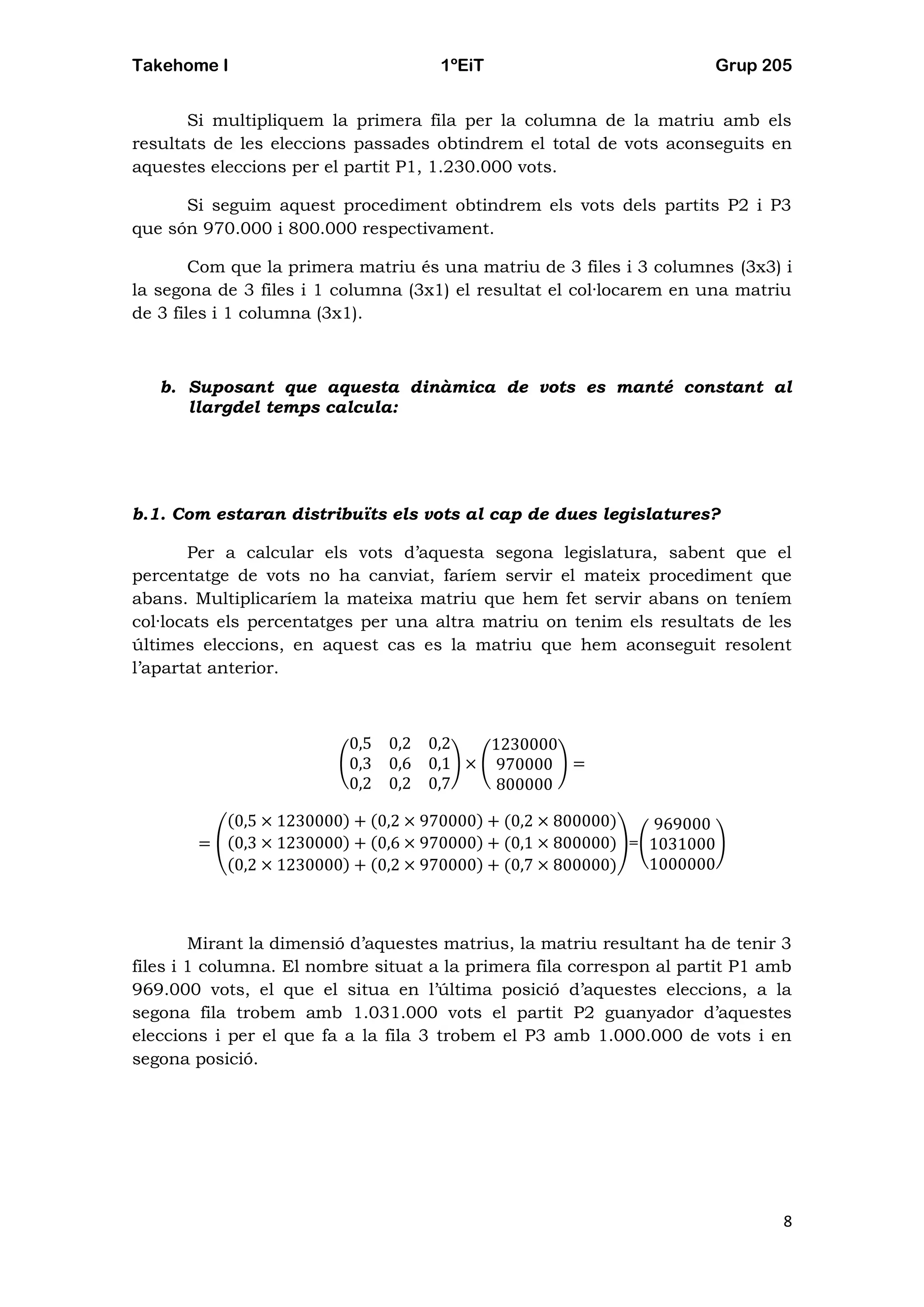 Problemas resueltos de matrices | PDF
