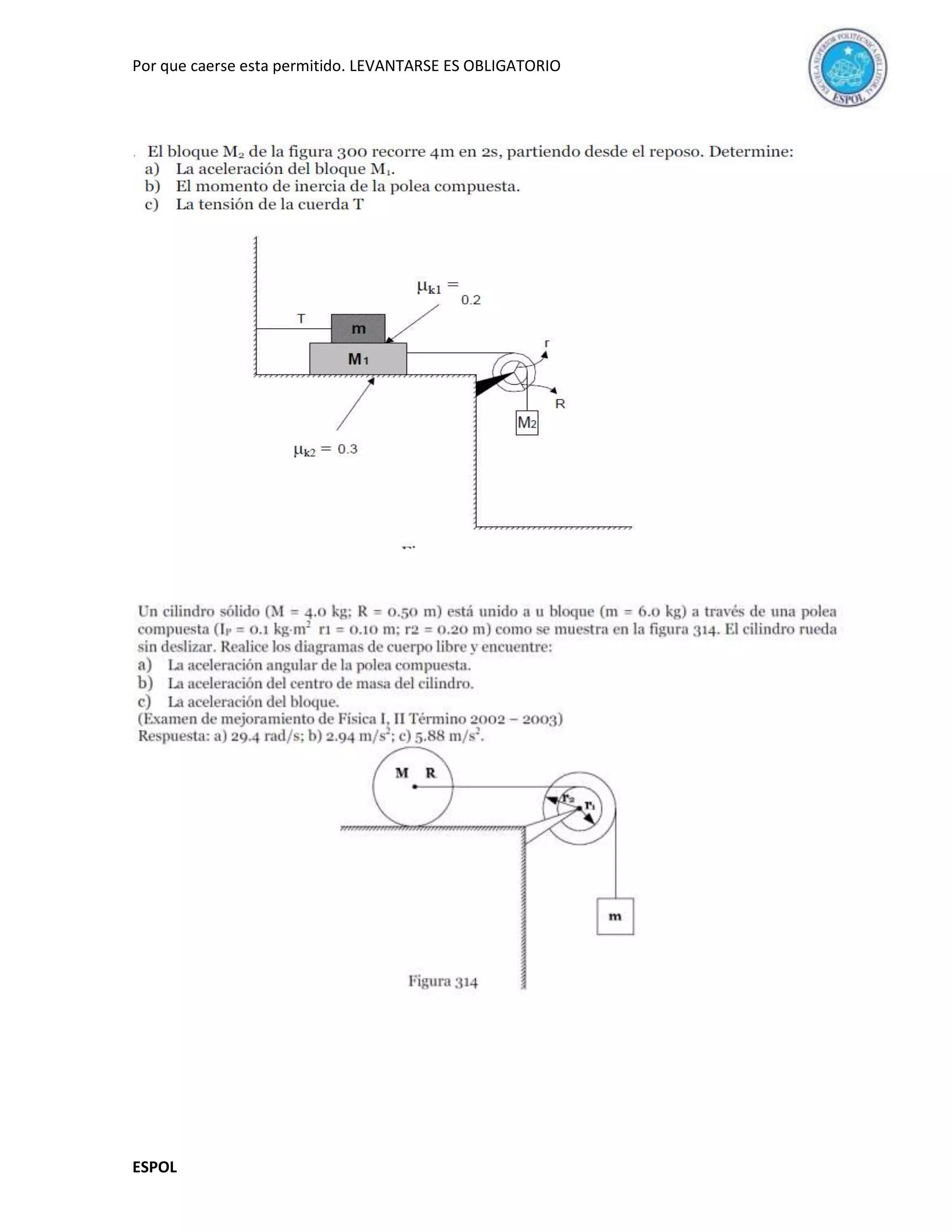 Ejercicio para mejoramiento de isica | DOCX