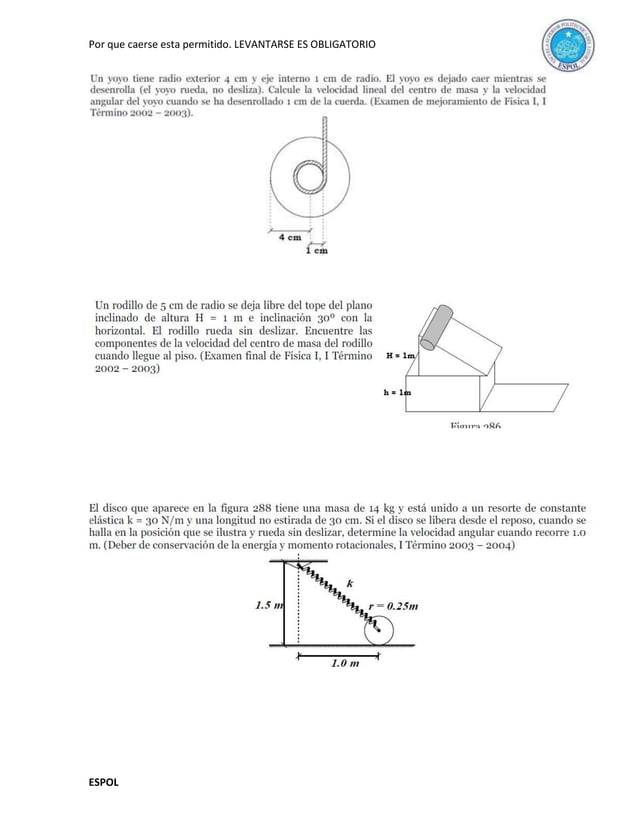 Ejercicio para mejoramiento de isica | DOCX