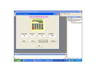 Ejercicios Visual Basic | PPTX
