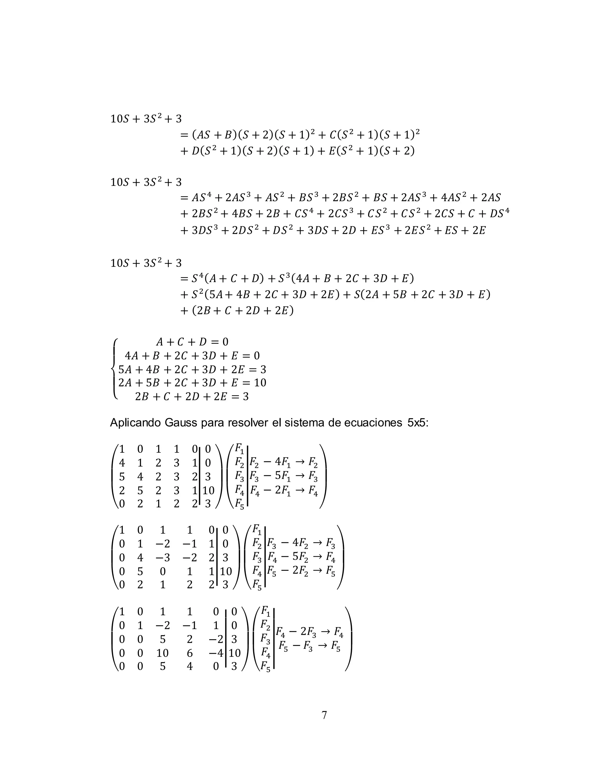Transformada de Laplace | DOCX