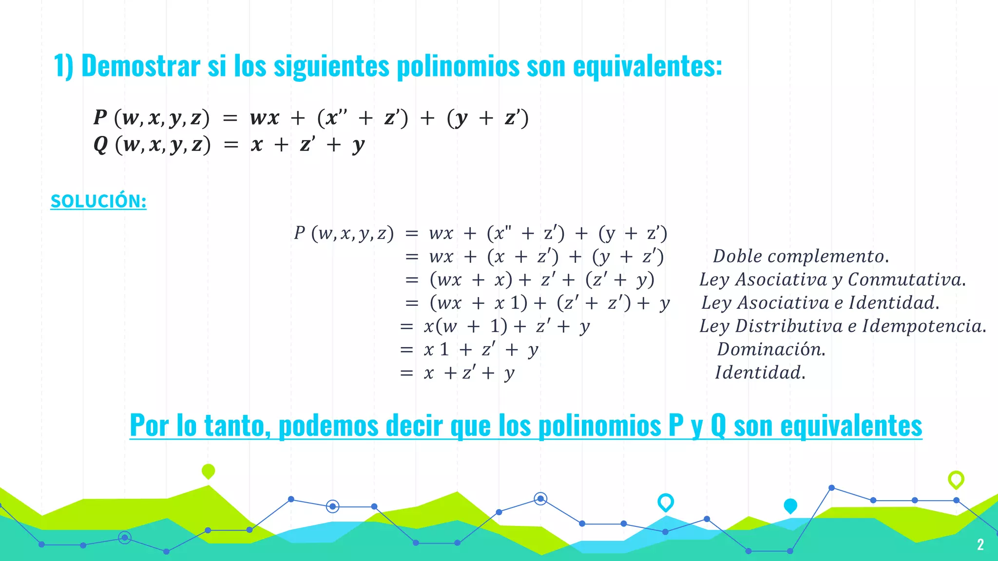Ejercicios Estructuras Discretas II | PPT