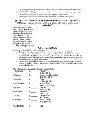 Ejercicios biblicos-ii | DOC