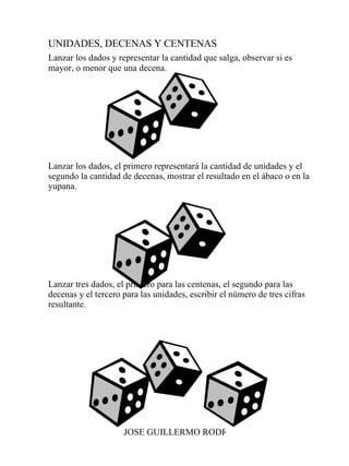 Ejercicios Con Los Dados | PPS