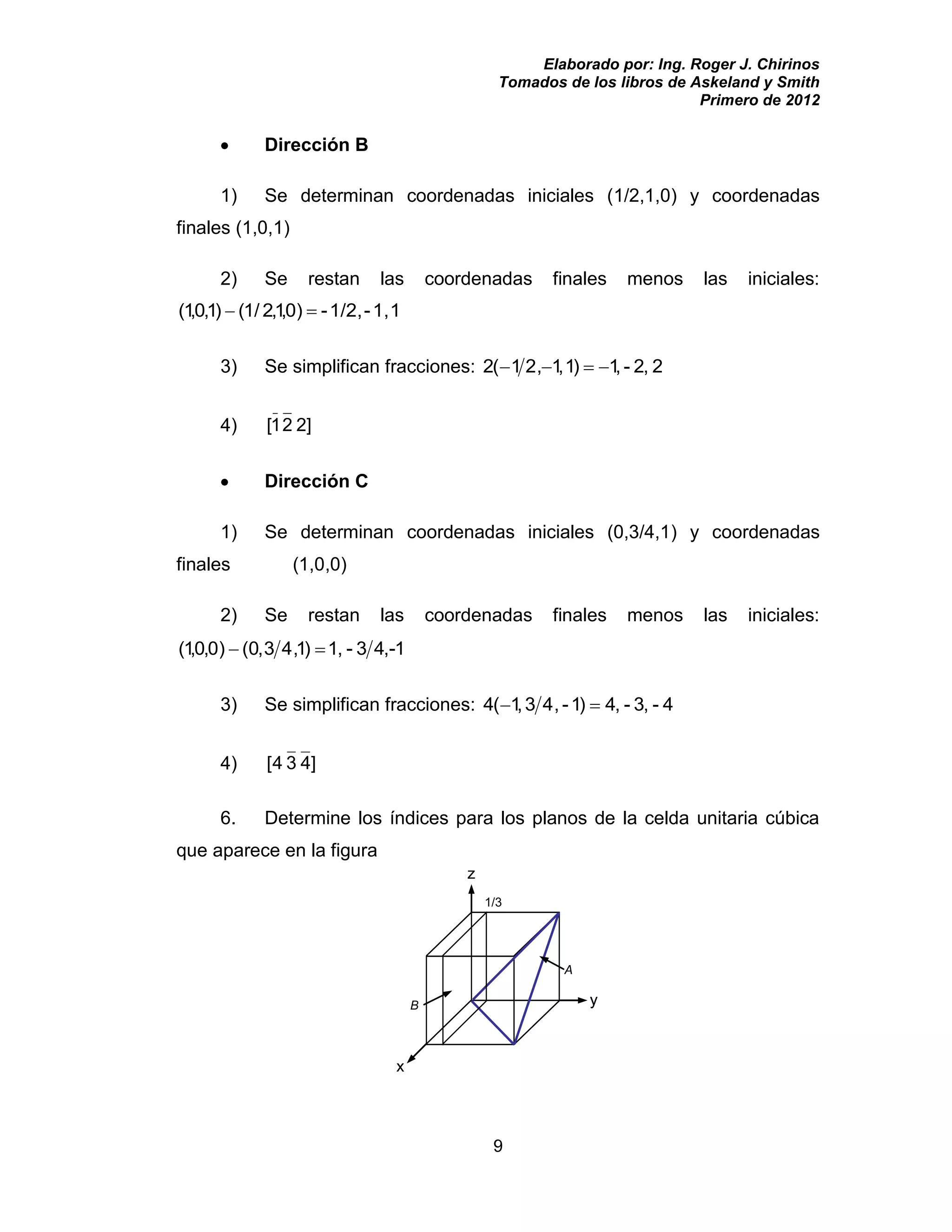 Ejercicios de-estructura-cristalina resueltos | PDF