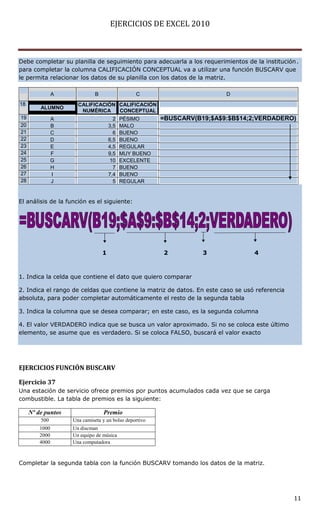 Ejercicios de-excel-2010 | PDF