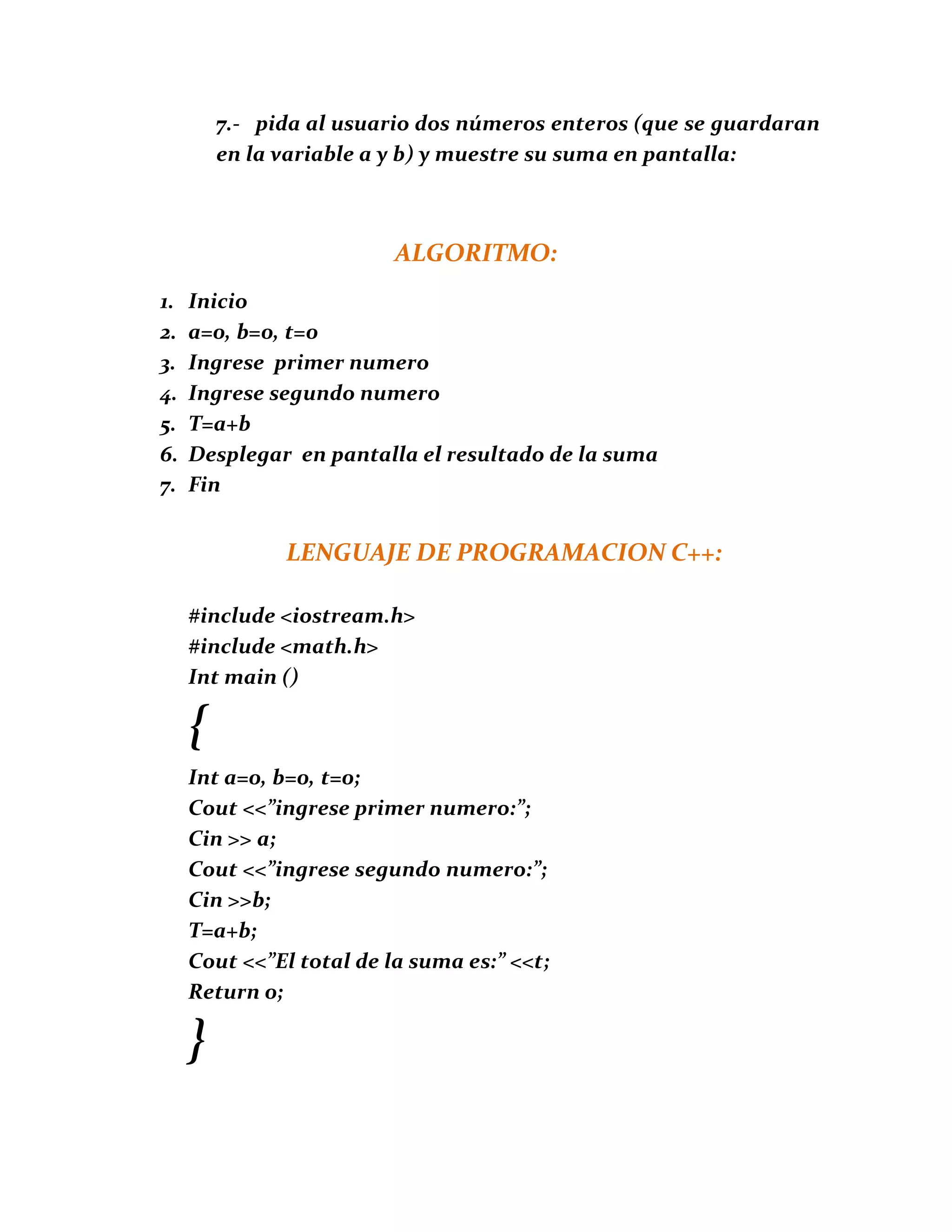 Ejercicios de-programacion-lenguaje-c | PDF | Programming Languages ...