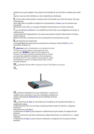Ejercicios de-redes | DOC