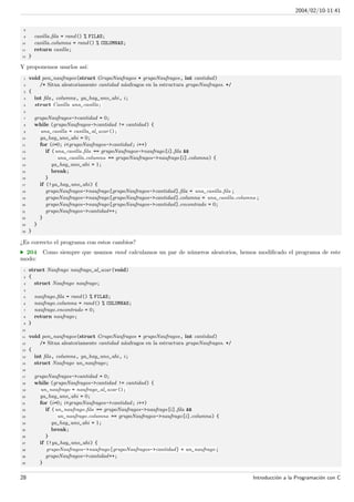 Ejercicios introduccion a la programación en C | PDF