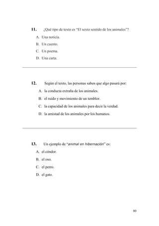 Ejercicios para mejorar la fluidez y velocidad lectora | PDF