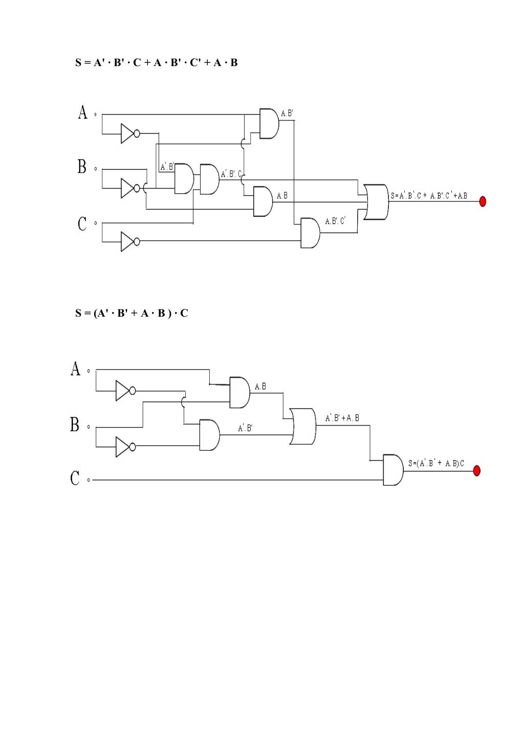 Ejercicios 2 electronica digital
