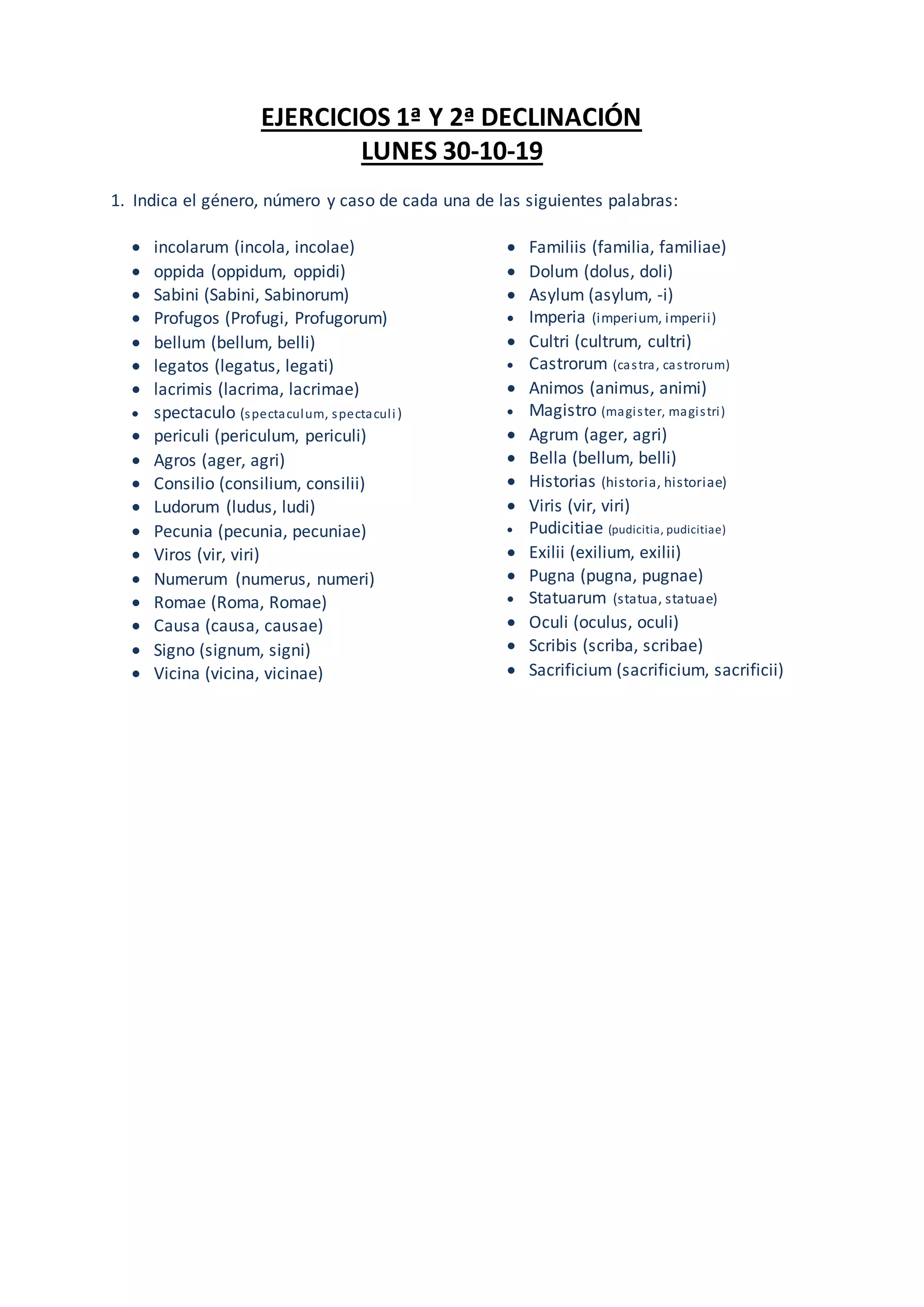 Ejercicios 30 10-19 | PDF