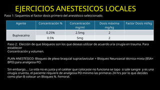 Ejercicios basicos anestesicos locales.pptx