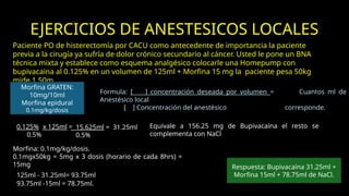Ejercicios basicos anestesicos locales.pptx